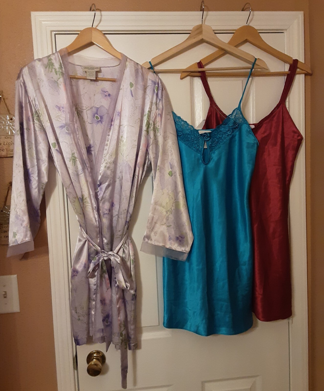 Vintage Laura Leigh Intimates Robe & 2 Secret Treasu… - Gem
