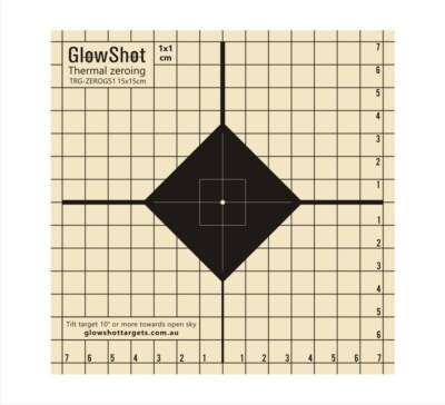 GlowShot Thermal Target, Passive Target for Thermal Rifle Scope ...