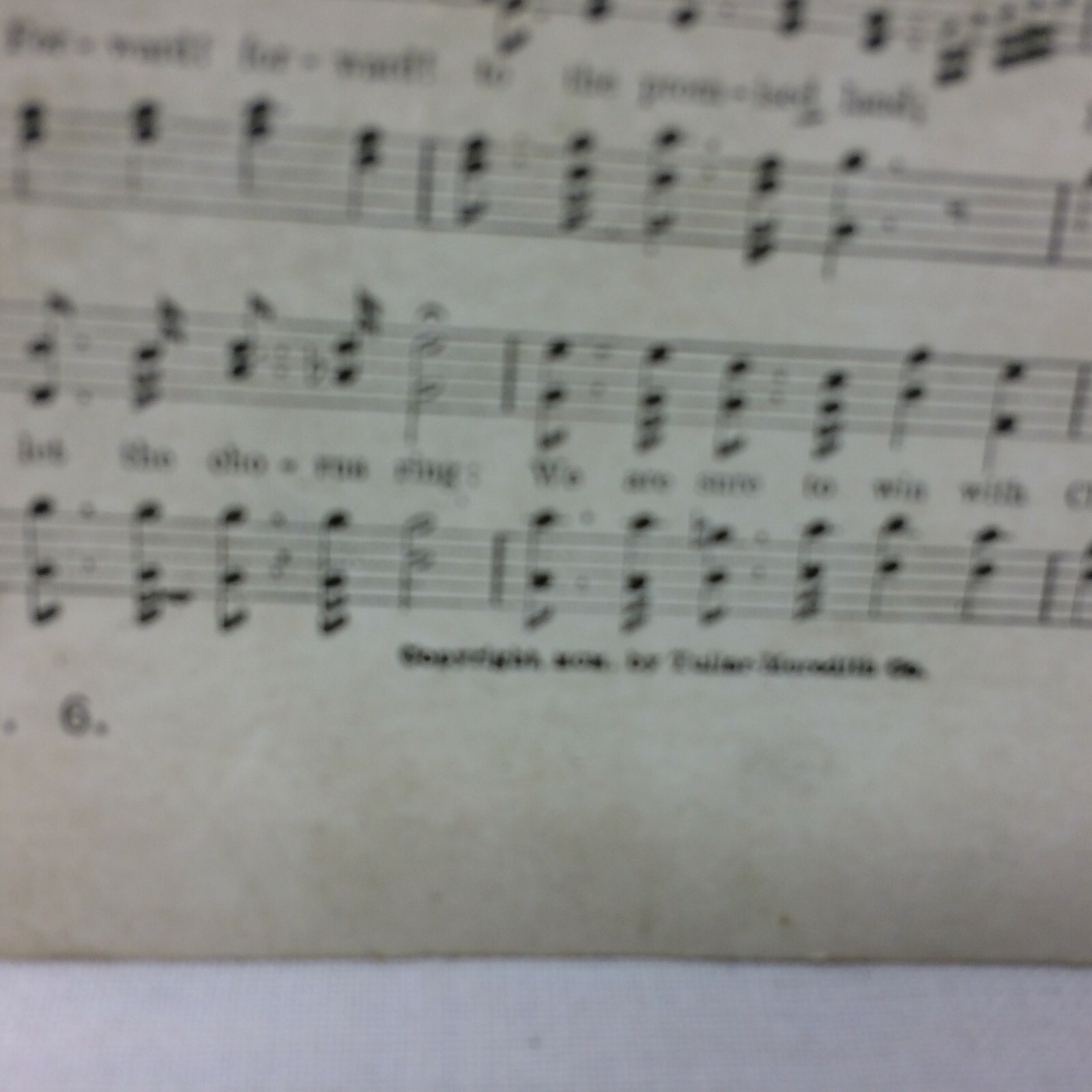 Vintage Postcard Grant Tullar Religious Composition Forward Sheet Music ...