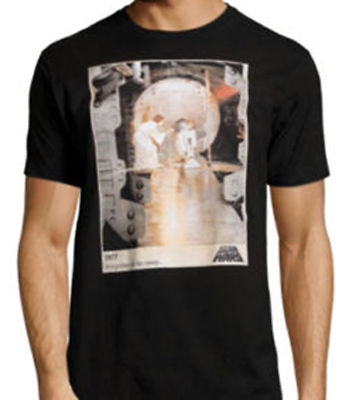 STAR WARS Princess Leia & R2-D2 Help Me, Obi-Wan 2XL T-SHIRT Mint MIP ...