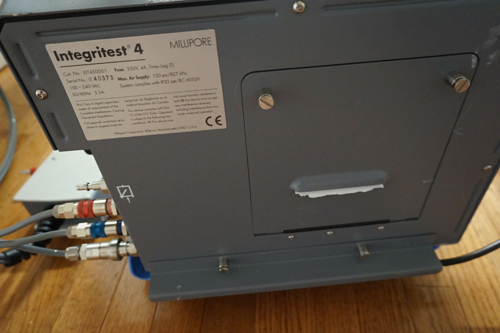 Merck Millipore Integritest 4N 4 Filter Integrity Tester XIT4S0001 ...