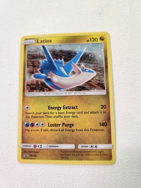 Pokémon TCG Latios SM Black Star Promo SM136 Holo Promo for sale online ...