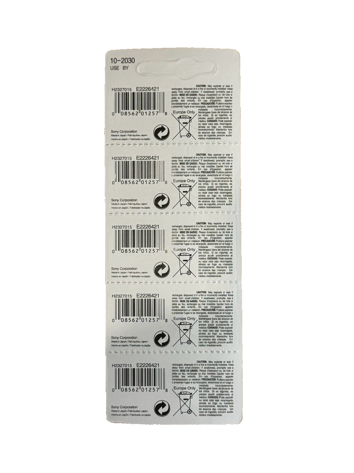 [Exp 10/2030] 2pc SONY 371 370 SR920W SR920SW Watch Battery Ships From ...