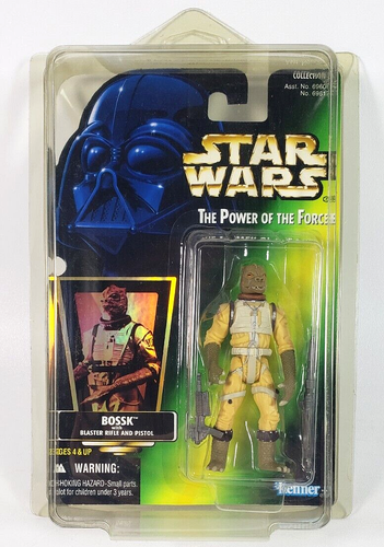 Star Wars The Power of the Force Bossk Action Figure Hasbro Bounty ...
