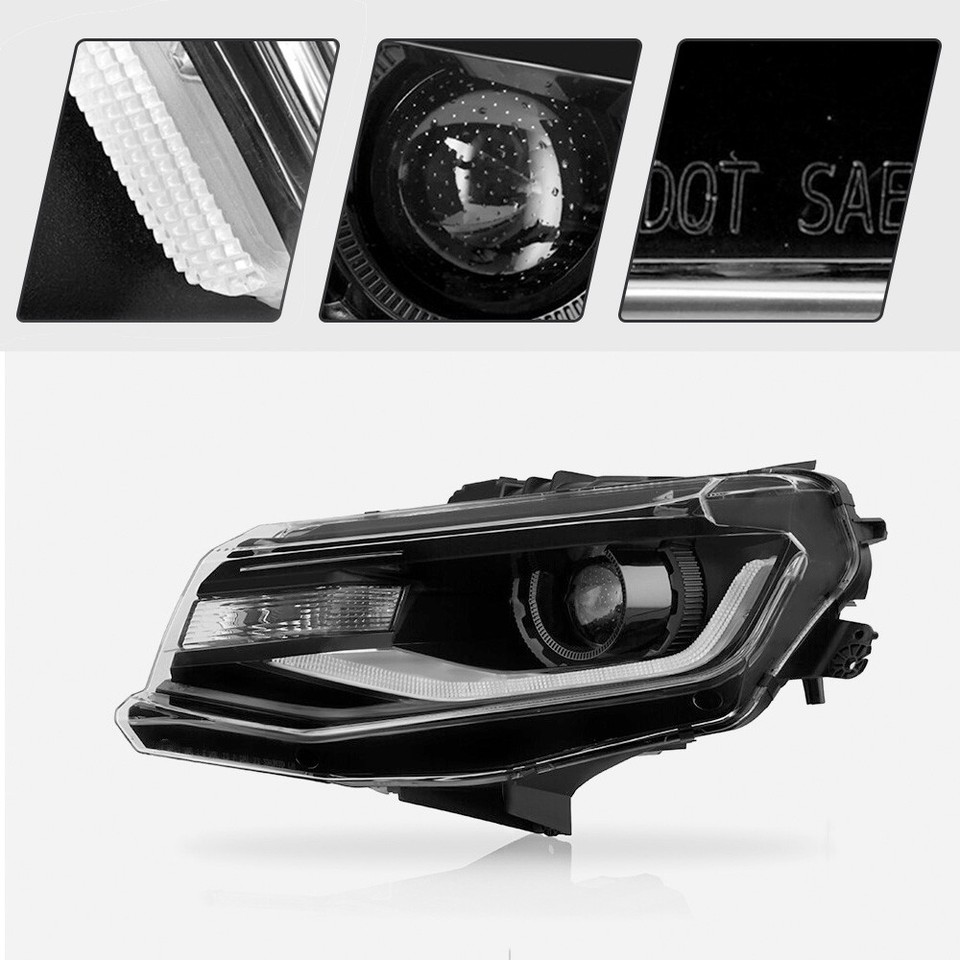 For 2016-2024 Chevy Camaro HID/Xenon Headlight w/o Level Control Driver ...