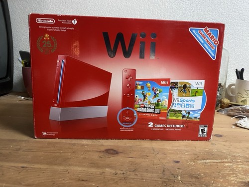Red Wii Bundle 25th Anniversary Edition/free Shipping | eBay