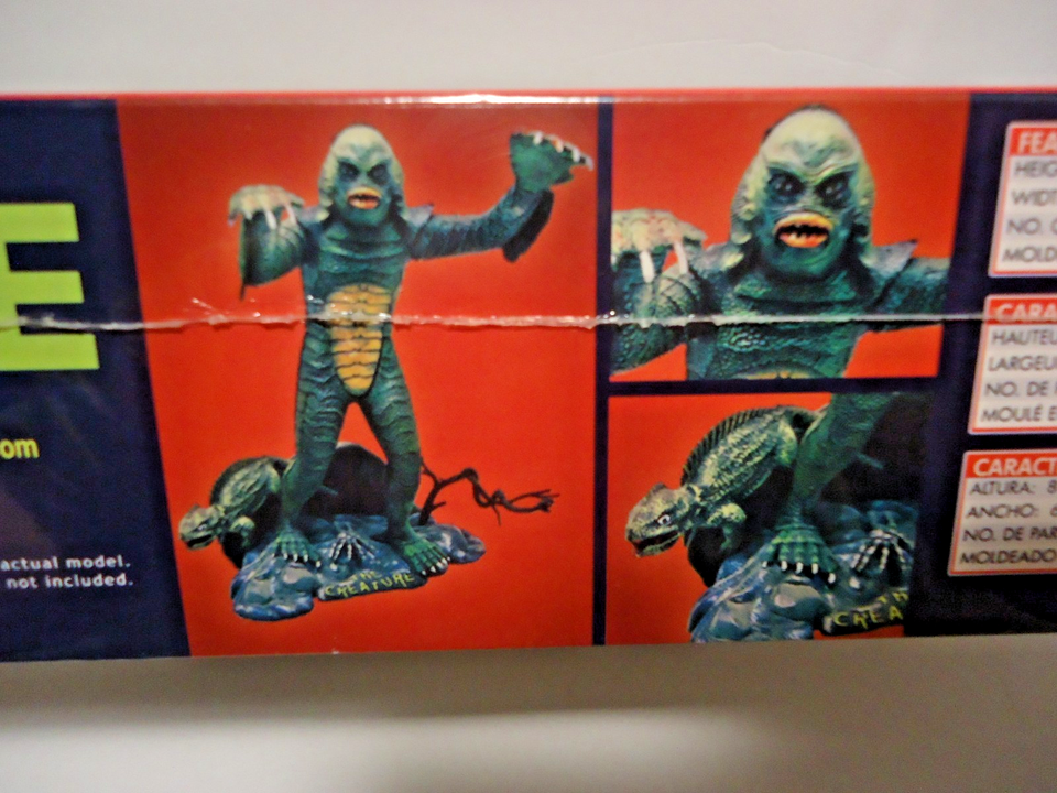 CREATURE FROM BLACK LAGOON MODEL KIT AURORA & MARX CREATURE GLOW IN THE ...