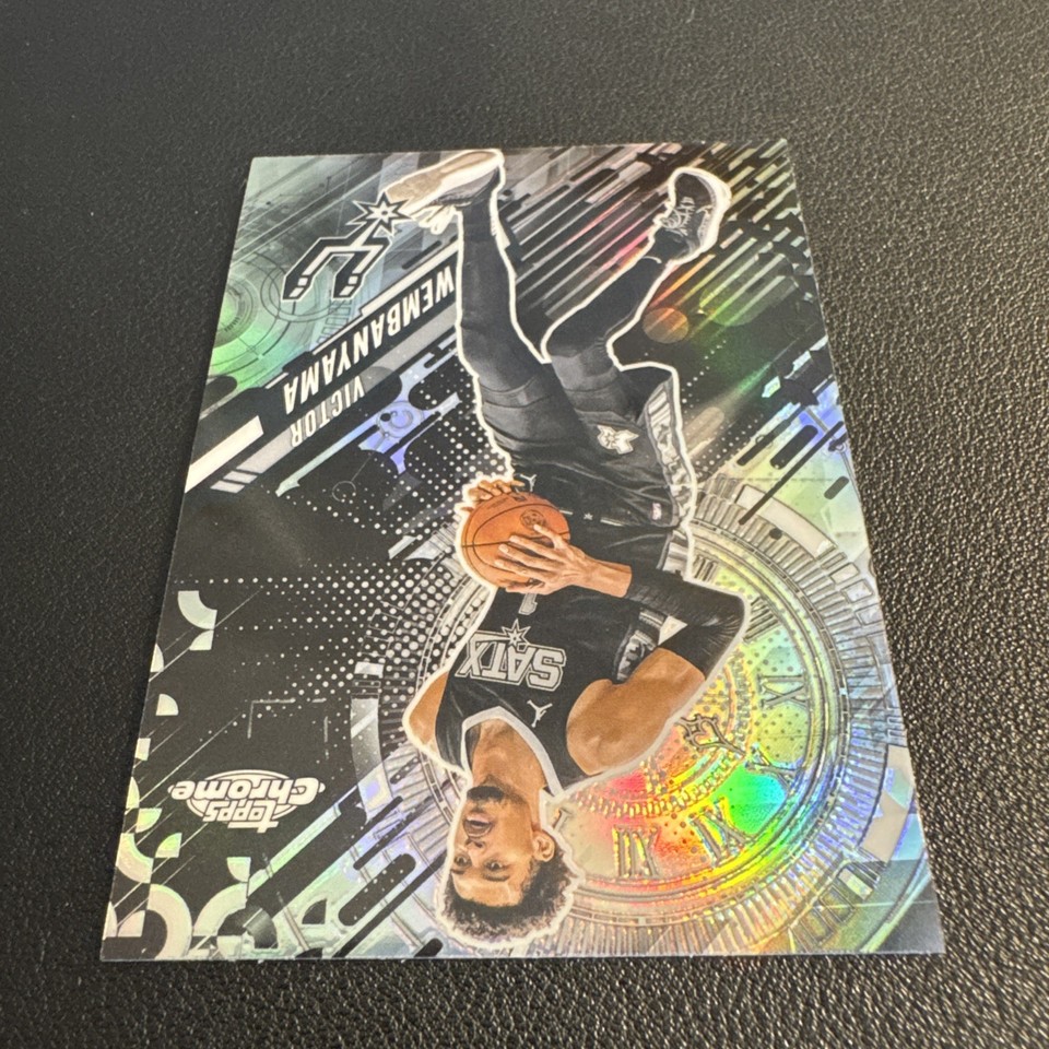 2025-26 Topps Chrome - Victor Wembanyama - Go Time Refractor | eBay