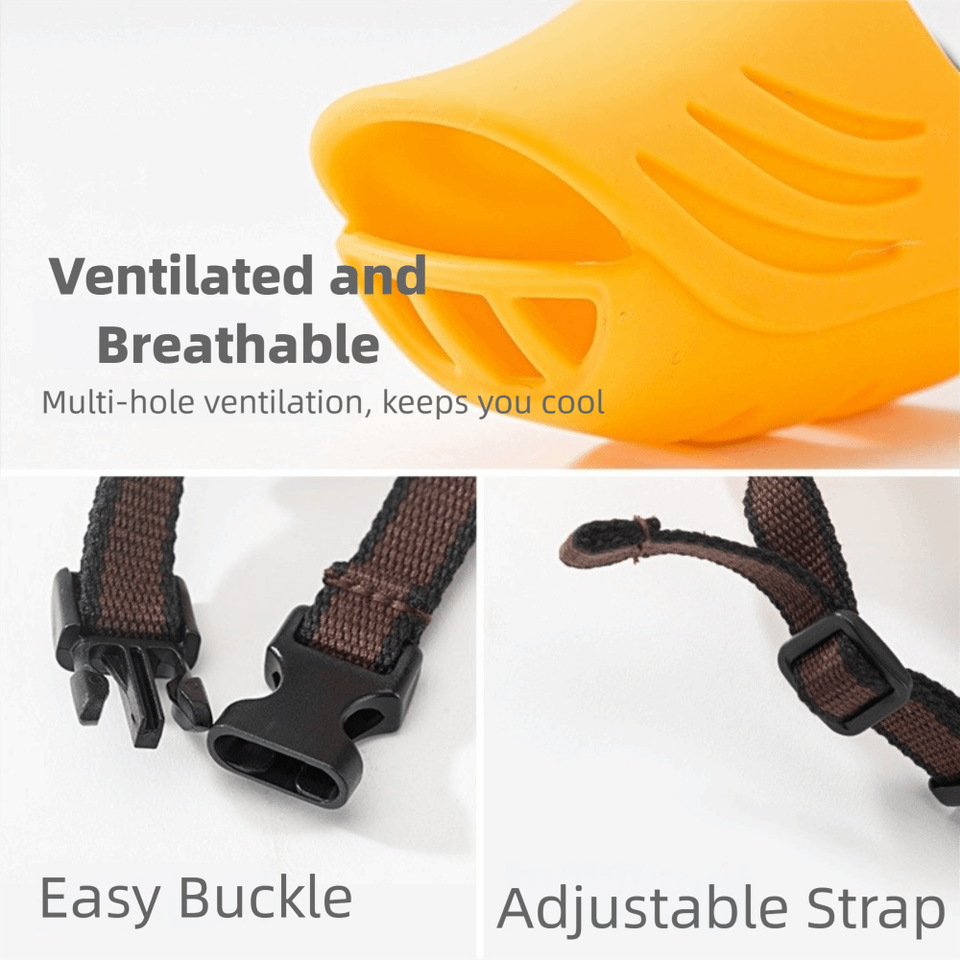 Adjustable Strap Dog Muzzle Comfortable Muzzle for Small Dog Dog | eBay ...
