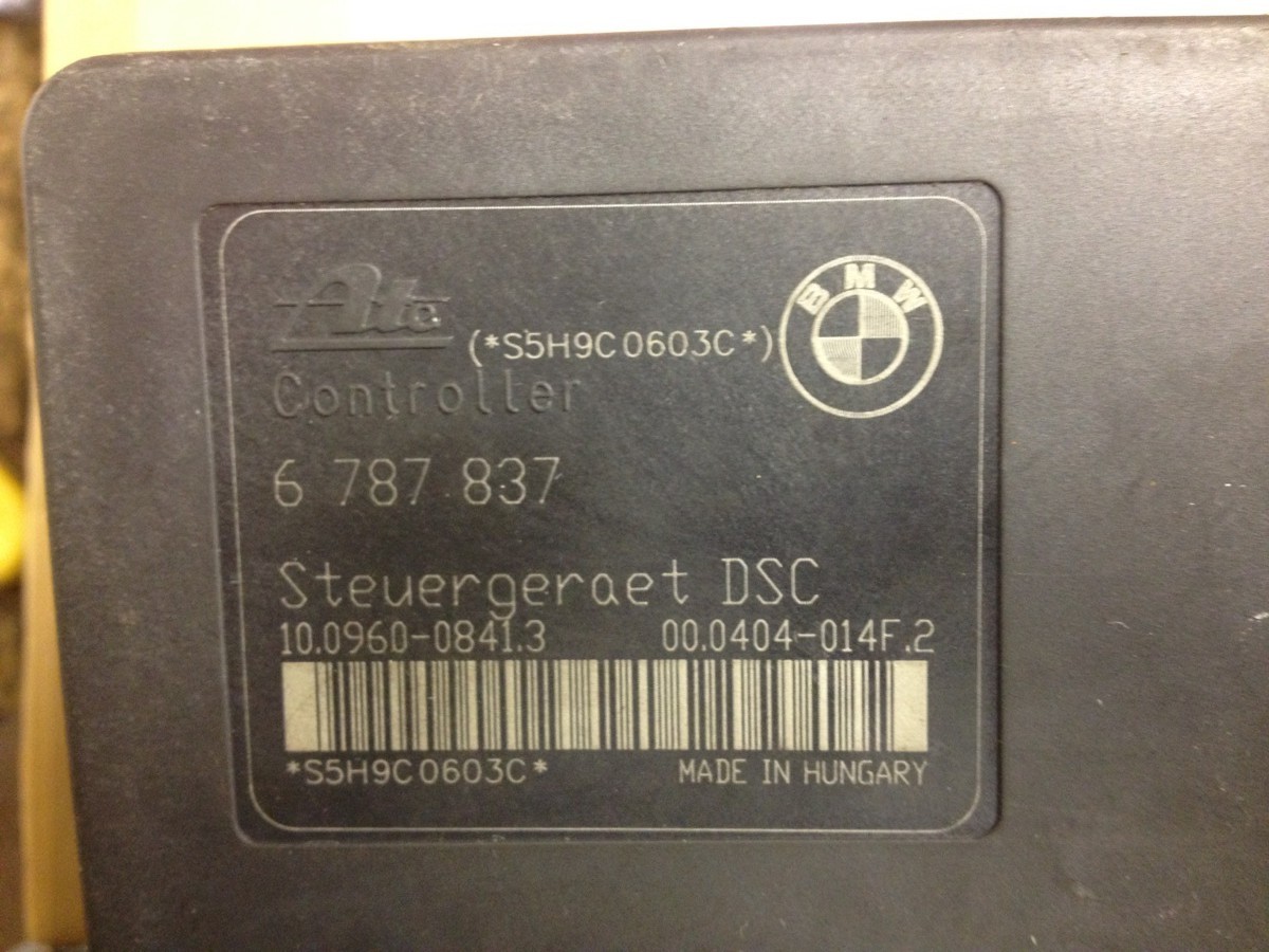 Pompe Abs OEM BMW 1 3 E81 E82 E87 E88 E90 E91 E92 E93 3451 6787836 01 D'Origine | eBay