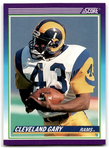 1990 Score Cleveland Gary Los Angeles Rams #508 | eBay
