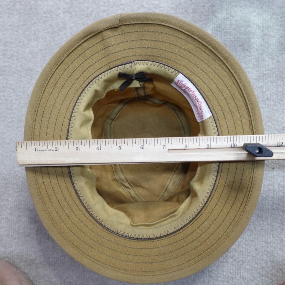 Filson Hat Beige Waxed Canvas Fedora | eBay