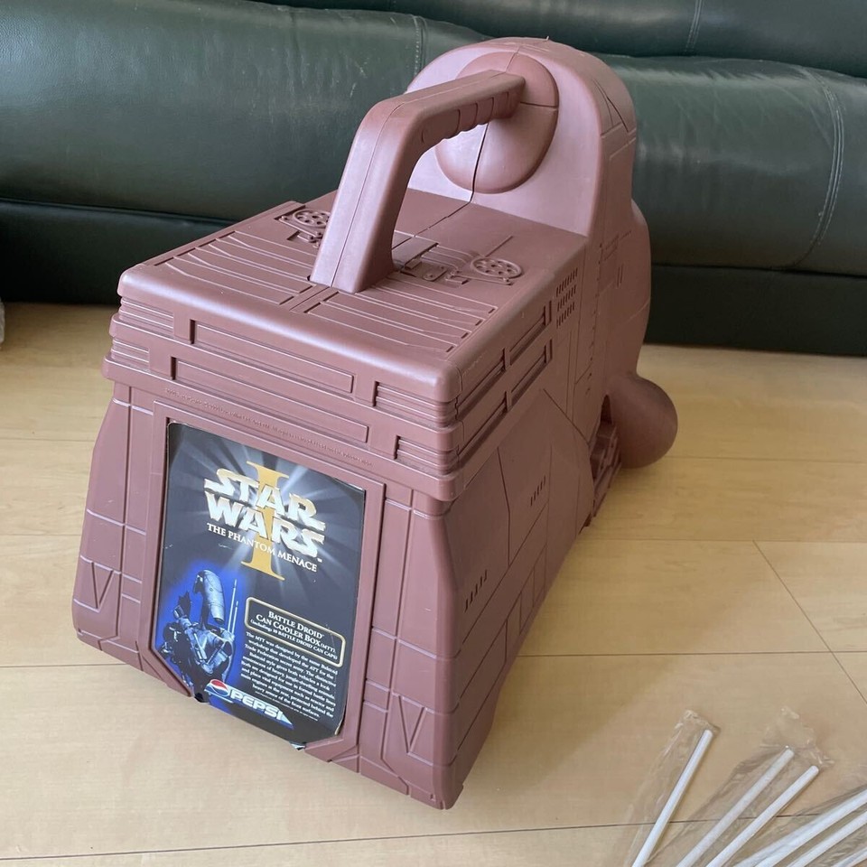 NEW Star Wars I The Phantom Menace Battle Droid Can Cooler Box MTT ...