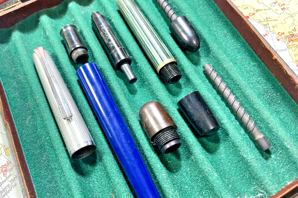 Lot Of Vintage Pelikan Fountain Pen. PARTS.Barrel - Caps - Systems. | eBay