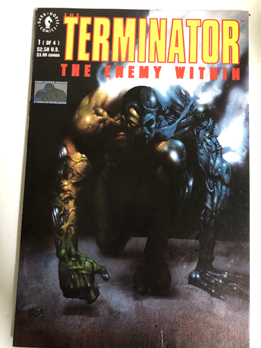 (Dark Horse, 1991) THE TERMINATOR: The Enemy Within #1 - 4 [Complete ...