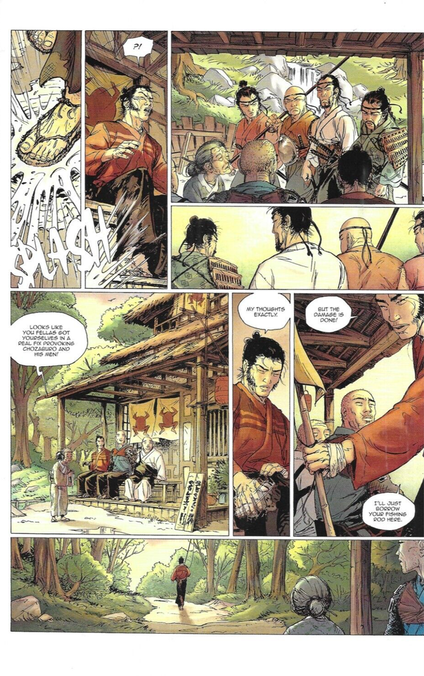 Samurai Brothers In Arms Comic 1 Cover A Frederic Genet First Print Cat ...