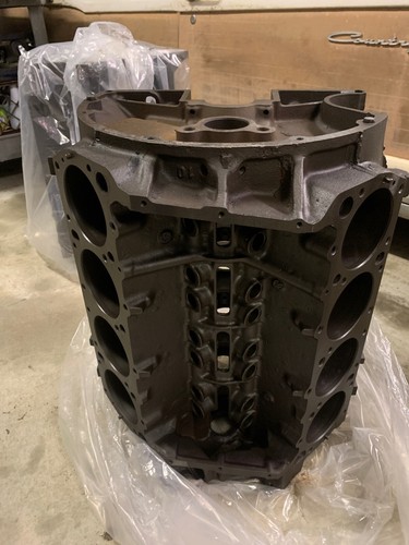 1969 MOPAR 383 BARE ENGINE BLOCK 2468130 | eBay