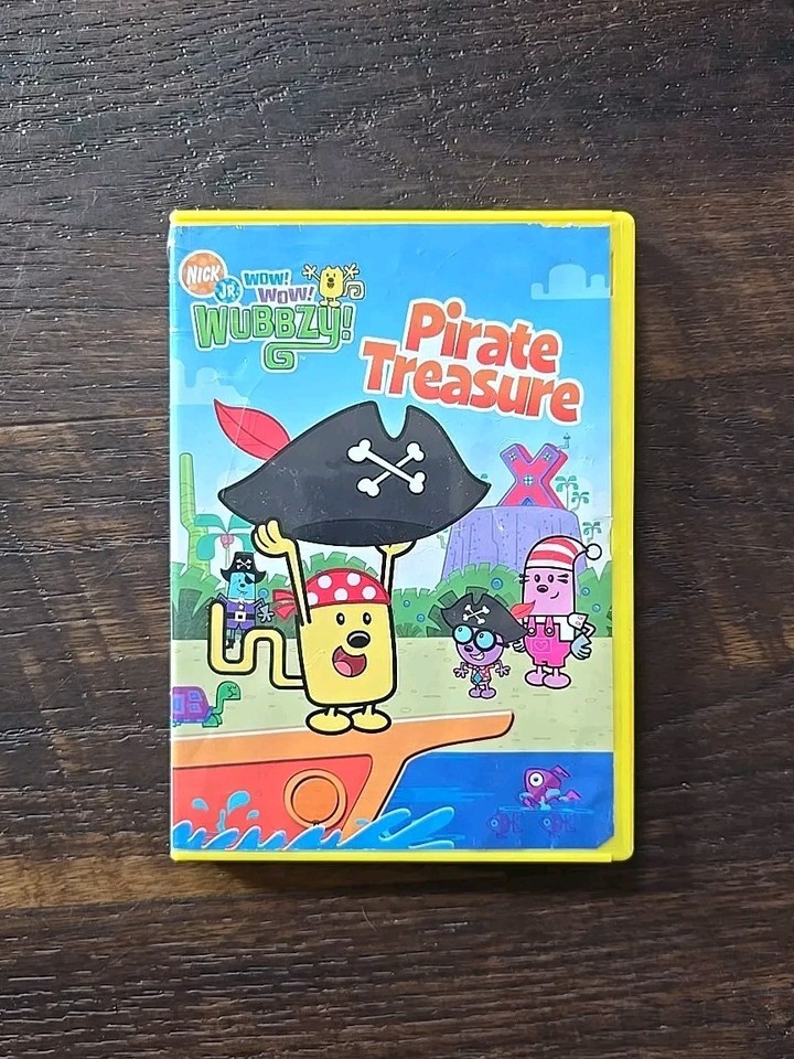 Wow Wow Wubbzy DVD Lot Of 3 Pirate Treadure, A Wuzzlebury Tale, Wubbzy ...