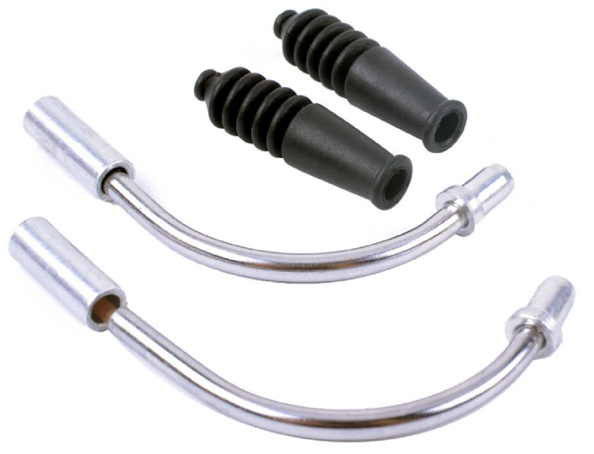Mountain Bike V Brake Noodles & Cable Guide Pipe Set, 110 or 90 degree ...