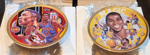 NBA Commemorative Collection Sports Impressions Mini Plates 1991/1992 ...