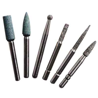 GRS Tools #004-512 Diamond and Stone Burr Bur Set (6 pieces) - TB994512 ...