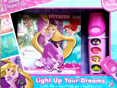 Disney Princess Light Up Your Dreams Pop-up Play a Sound Book ...