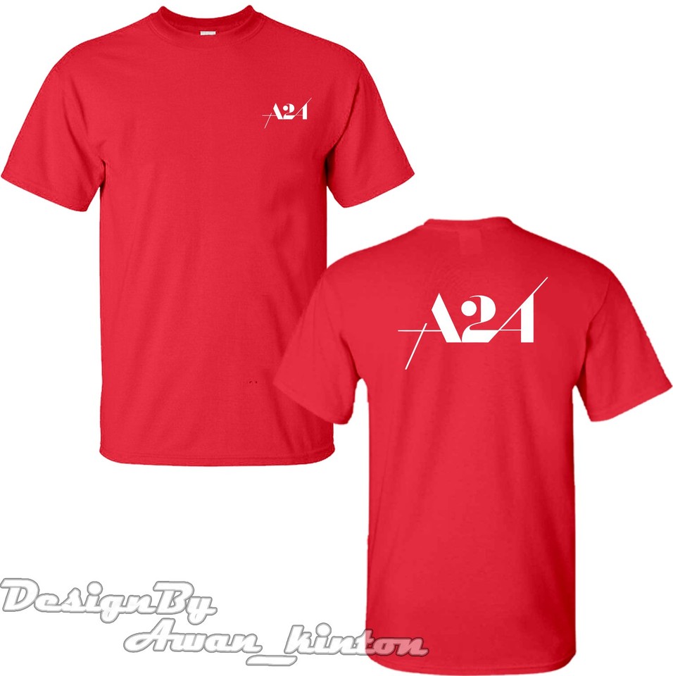 Men A24 Funny Logo audio Shirt Ship From usa Tshirt | eBay