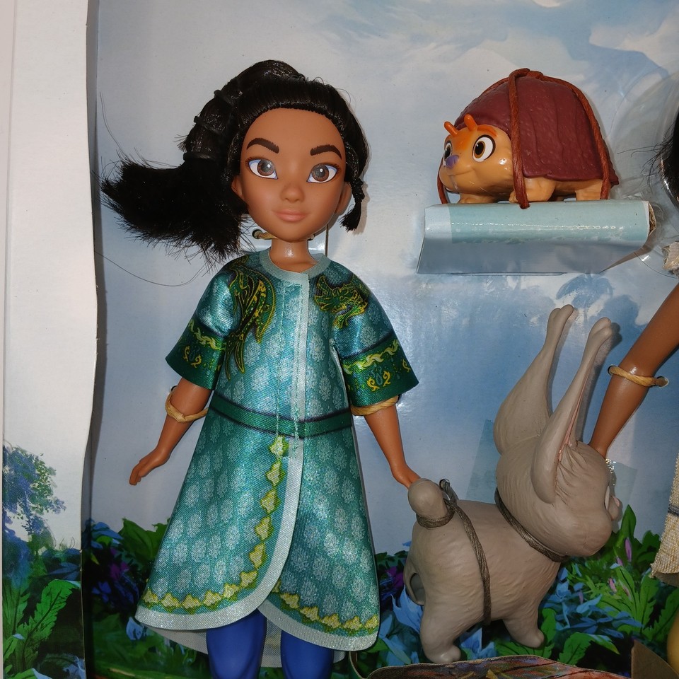 Disney Raya & The Last Dragon Young Raya and Namaari 2 Fashion Dolls ...