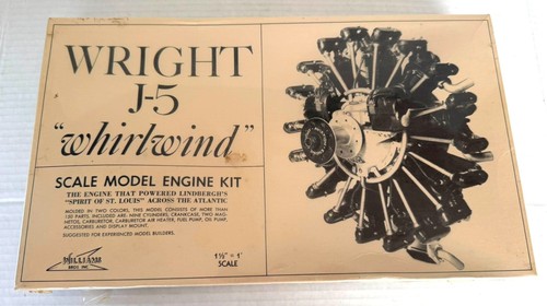 WILLIAMS BROS. WRIGHT J-5 WHIRLWIND. 1 1/2" SCALE. RA-VJ | eBay