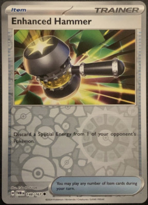 Pokemon - Enhanced Hammer - 148/167 - Reverse Holo - Twilight ...