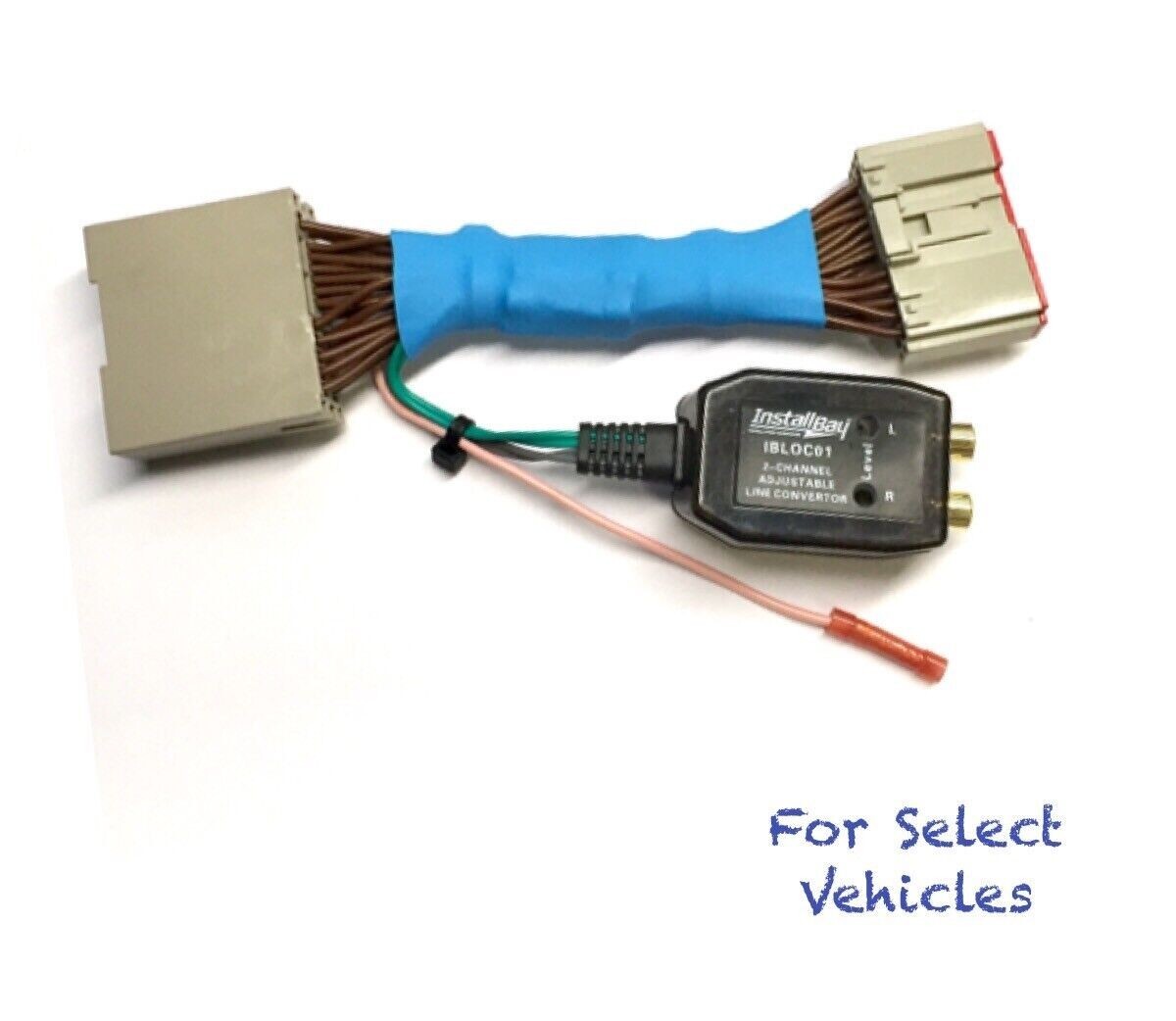 Add An Amp Amplifier Adapter Interface w/Turn On Wire for select Ford ...