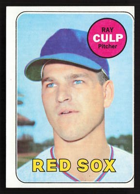 Ray Culp 1969 Topps #391 Boston Red Sox VG-EX MC a {1224 | eBay