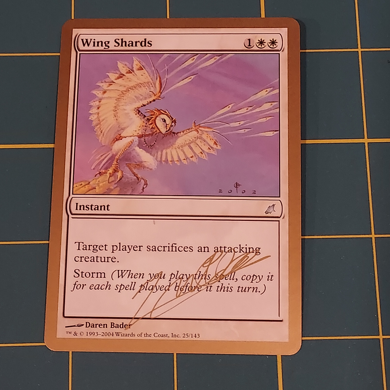 Wing Shards - Magic the Gathering MTG 2004 World Championships Nice! | eBay