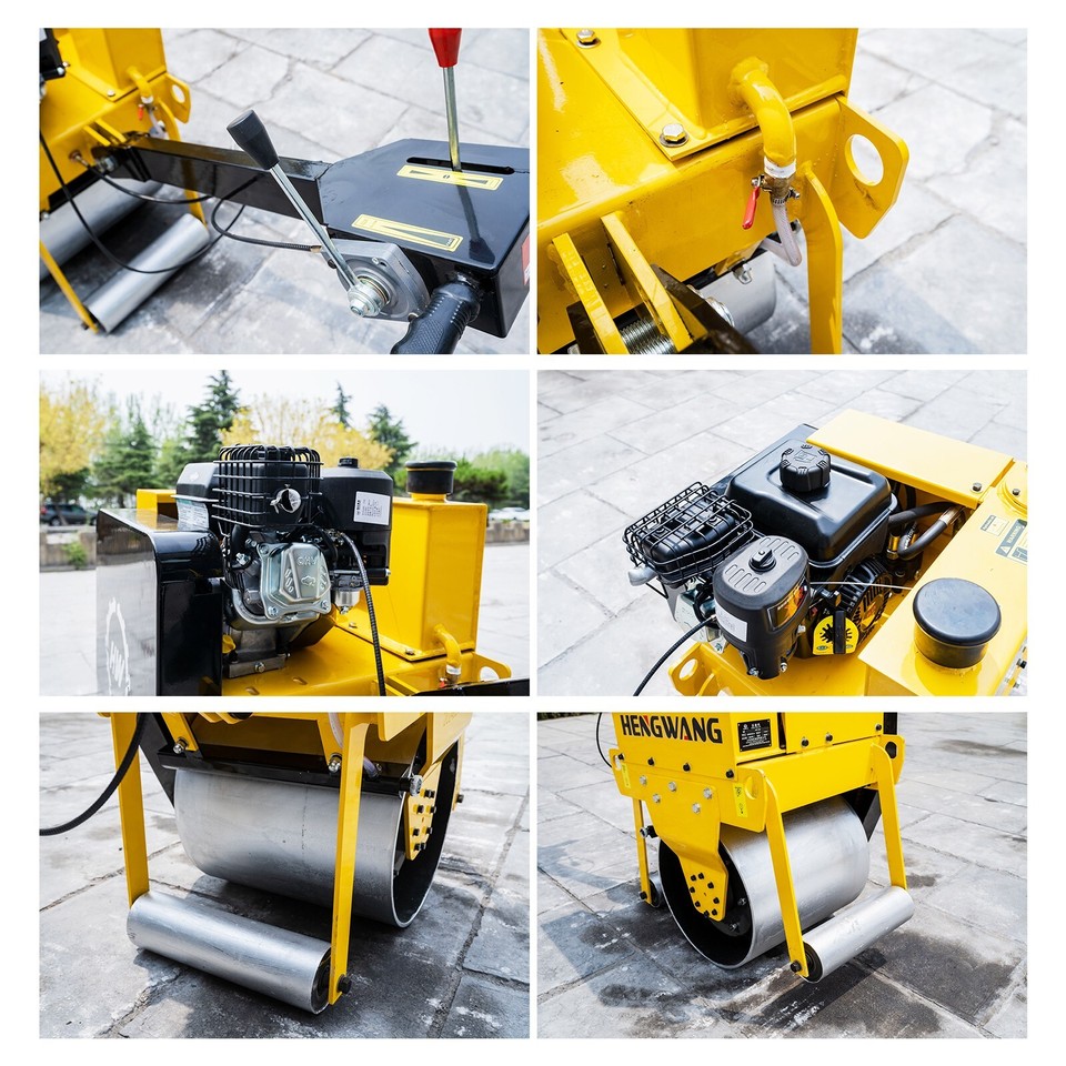Hand Push Vibratory roller Road sale！Asphalt Compactor Free Delivery ...