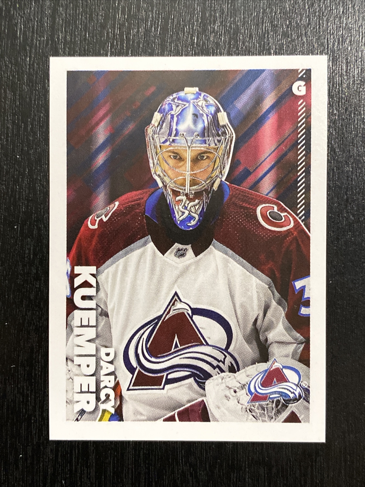 2022-23 Topps NHL Stickers #129 Darcy Kuemper - Colorado Avalanche | eBay
