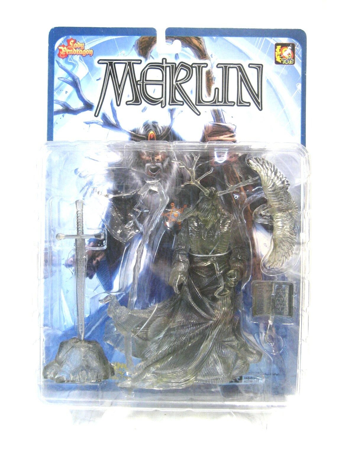 Merlin Action Figure Action Toys 1999 MOC | eBay