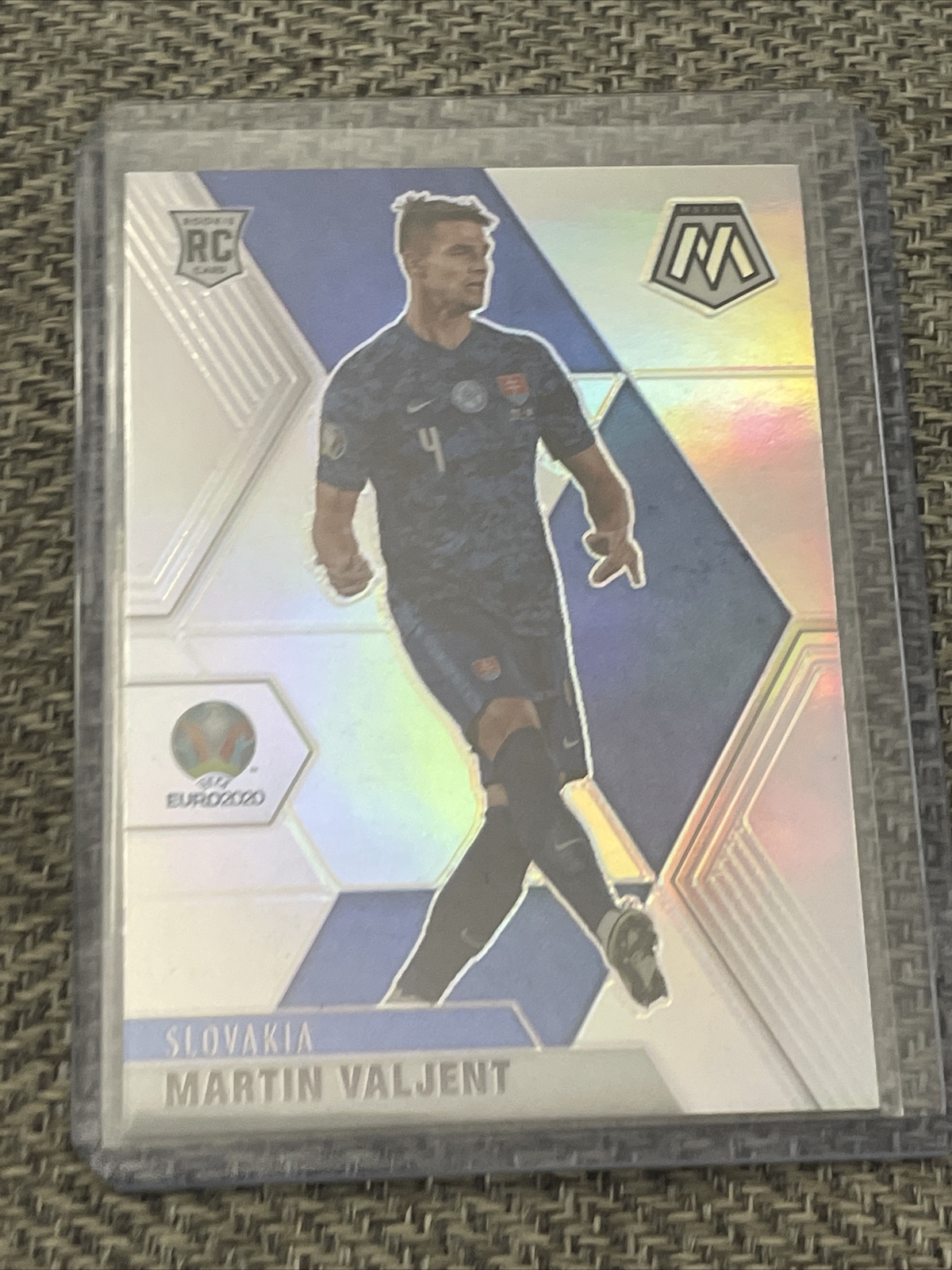 2020-21 Panini Mosaic UEFA Euro Martin Valjent Rookie Silver Prizm #89 ...