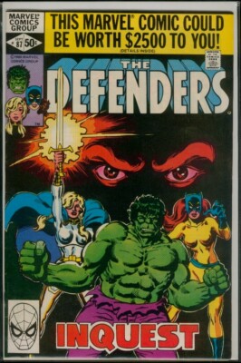 Marvel Comics The DEFENDERS #87 Hulk Valkyrie Hellcat VFN 8.0 | eBay