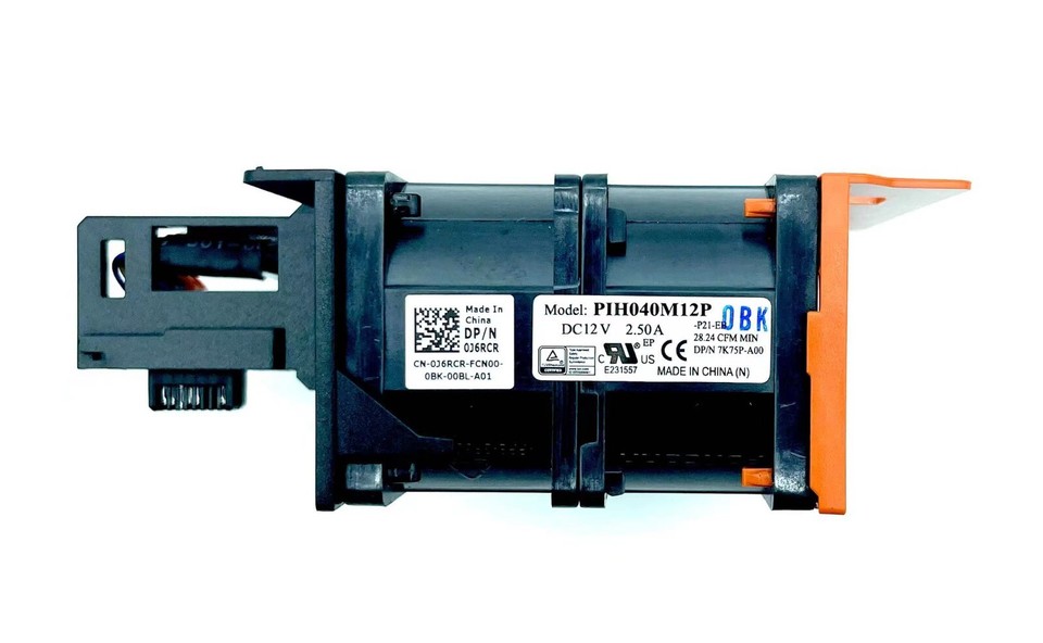 New OEM J6RCR Dell R650 R6525 2.5A GOLD GRADE HIGH PERFORMANCE COOLING ...