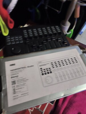 Korg nanoKONTROL Studio Mobile Midi Controller Mint Bluetooth Jog Wheel ...