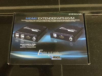 Vanco Evolution HDMI Extender KVM And Power Over Ethernet (PoV ...