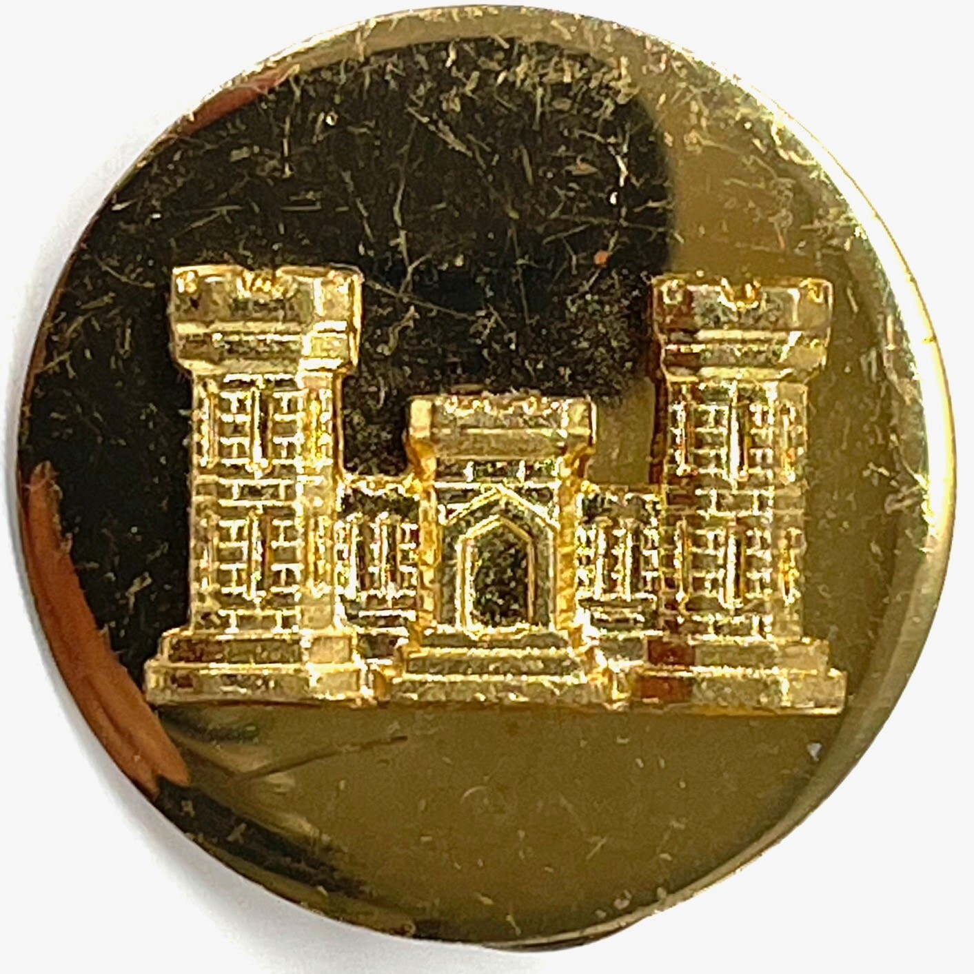 U.S. Army Engineer Enlisted Branch Of Service Collar Device - Lot 1 | eBay