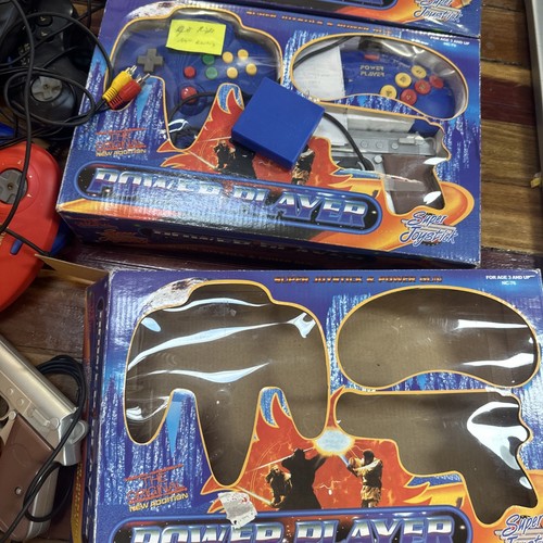 Super Joystick & Power Player Controller TV Games Vintage Video Games ...