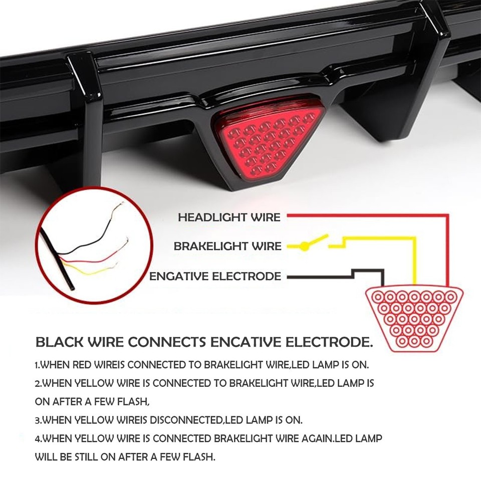 For Toyota Camry SE XSE 18-20 Front Bumper Splitter Lip + Rear Diffuser ...