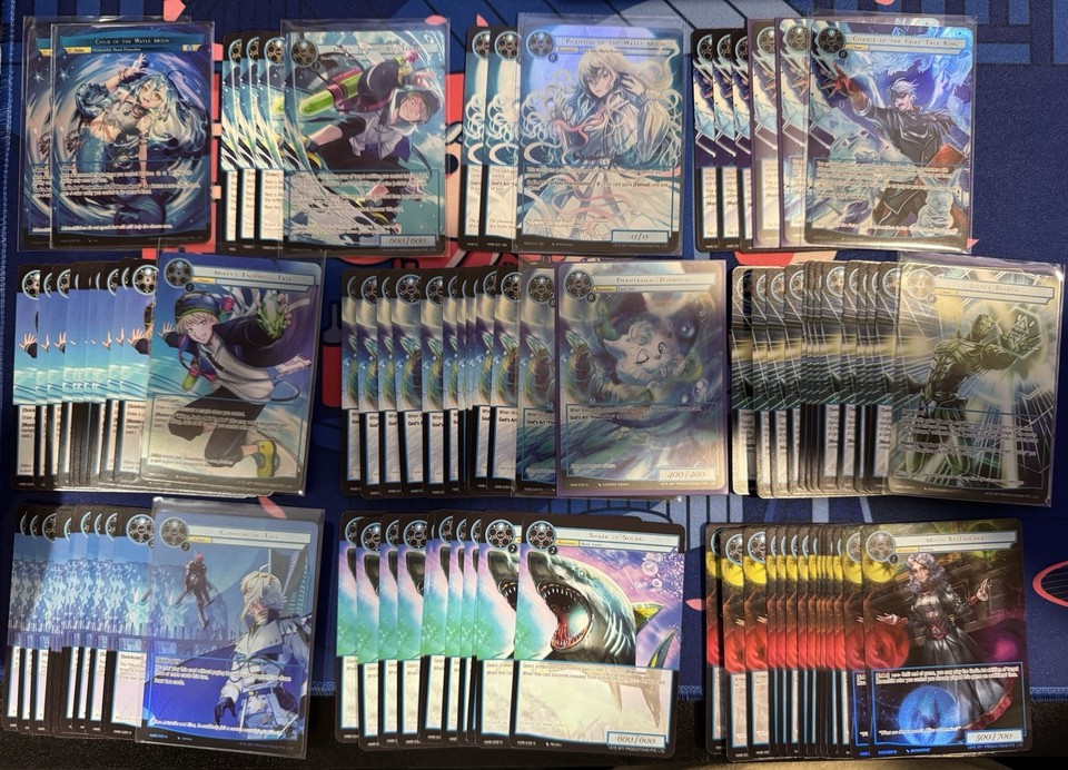 Force Of Will TCG FoW - New World Emerges 700+ Card Collection Lot ...