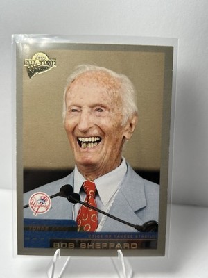 Bob Sheppard 2004 Topps All-Time Fan Favorites #15 New York Yankees | eBay