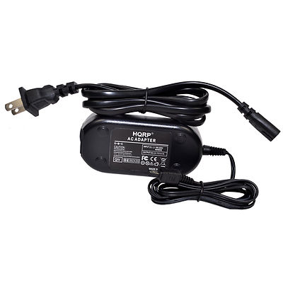 HQRP AC Adapter Charger for JVC Everio GZ-MG155 GZ-MG155U GZ-MG155US GZ ...