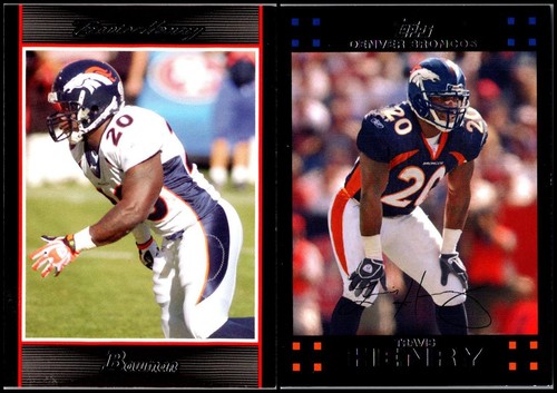 2007 Topps Travis Henry (2) Card Lot - ONLY MINUTES LEFT – THIS IS YOUR ...