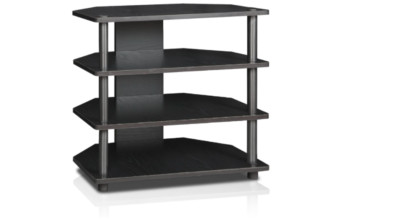 Audio Component Rack Tower Media Stereo TV Stand Equipment Shelves ...