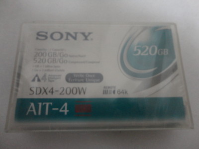 Sony Tape Cartridge SDX4-200W AIT-4 520GB 200GB AIT4 Brand NewFactory ...